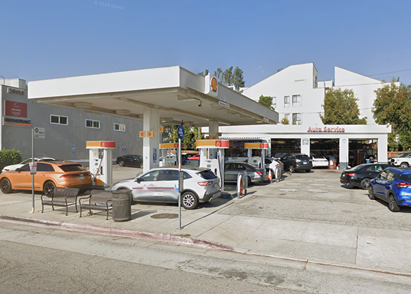 CBS News: Shell gas station before and after slider